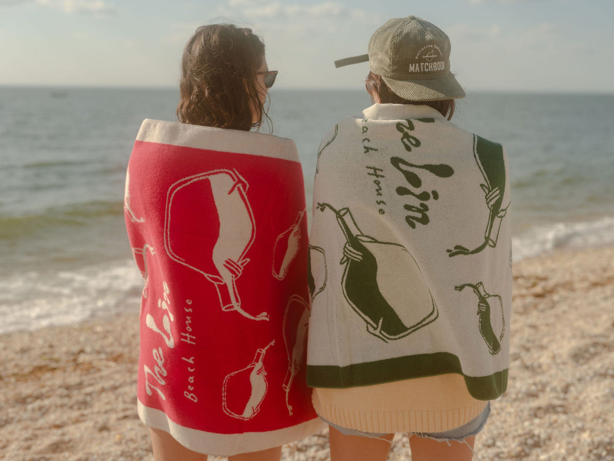 Matchbook x Lin Beach House Beach Towel – mdcdropshop